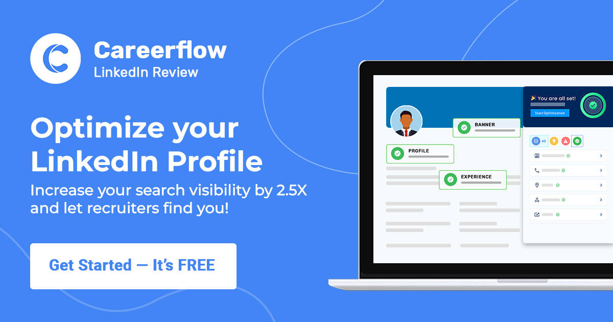 Free LinkedIn Optimization Tool [Chrome Extension] | Careerflow